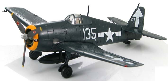 Grumman F6f 5p Hellcat Vf 84 Uss Bunker Hill Feb 1945 135 1 72